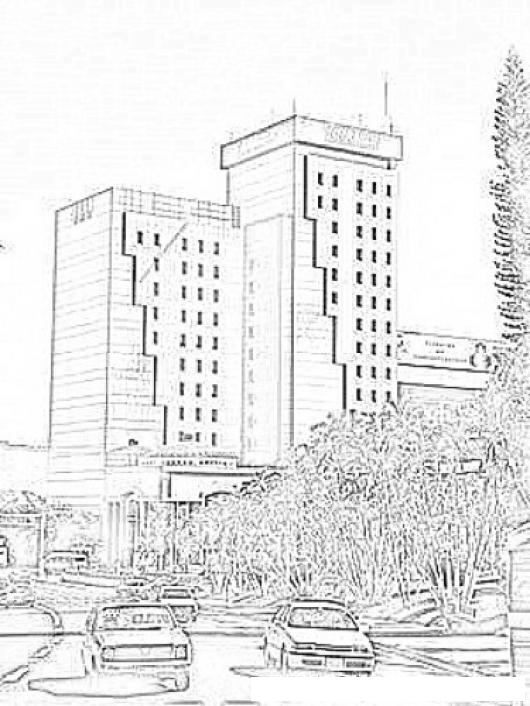 Edificios para coloreas - Imagui