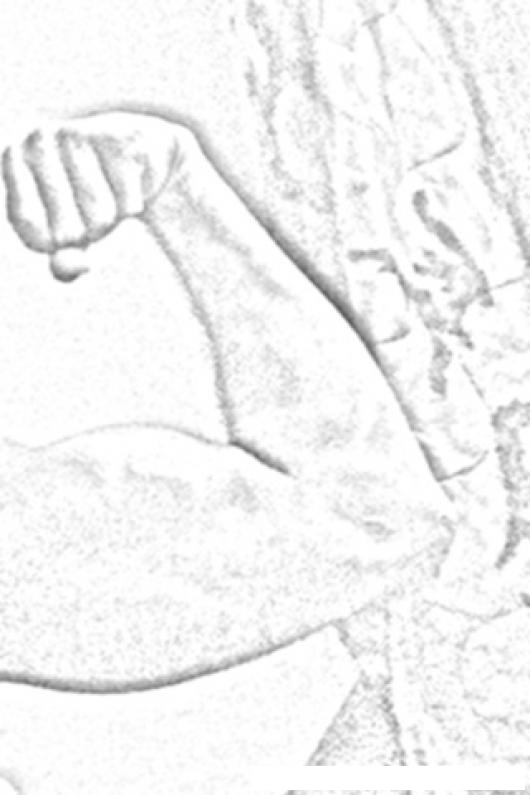 Pintar Brazo Musculo Musculos Bicep Sketch Coloring Page