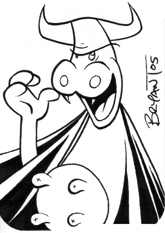 SUPER VACA PARA PINTAR Y COLOREAR A SUPERVACA VESTIDA DE VACA VAMPIRO ...